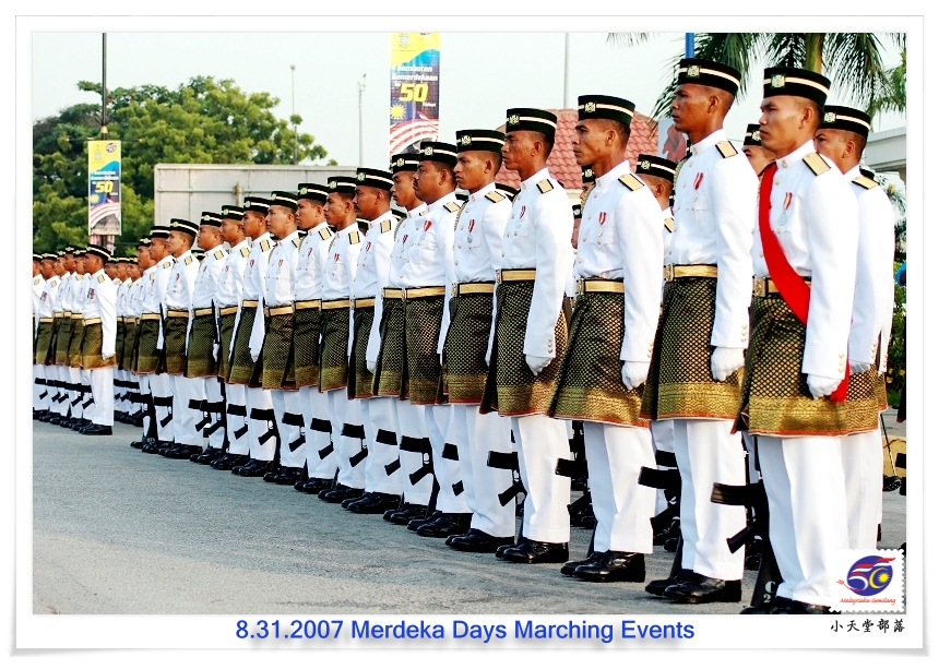 Malaysia 50 Years of Merdeka Marching Events 31.8.2007 ( Butterworth ...
